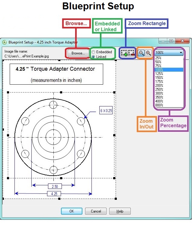 DataNet Quality Systems Knowledgebase :: How do I create, setup and use a blueprint in WinSPC?